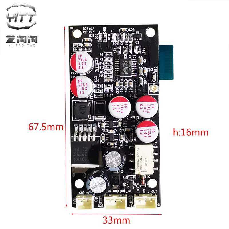 ooth 5.0 Receiver Decoder Board DAC Decoder Audio Bluetooth Module with ...