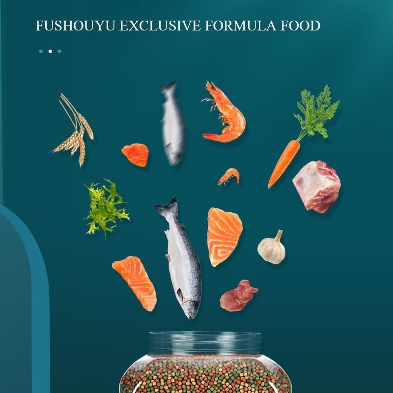 Yee Koi Fish Food Premium Growth Small Particles Po1 Po2 Goldfish Food ...