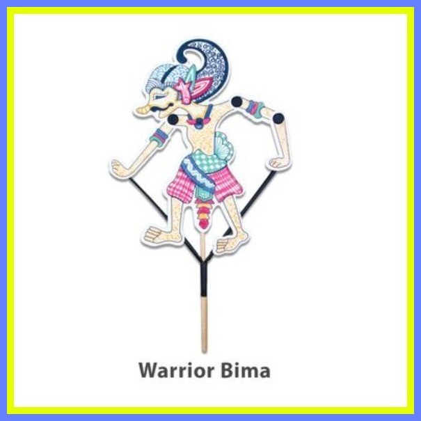 [NEW PACKAGING] DIY Wayang Kulit Puppet Kit with mini marker pens ...