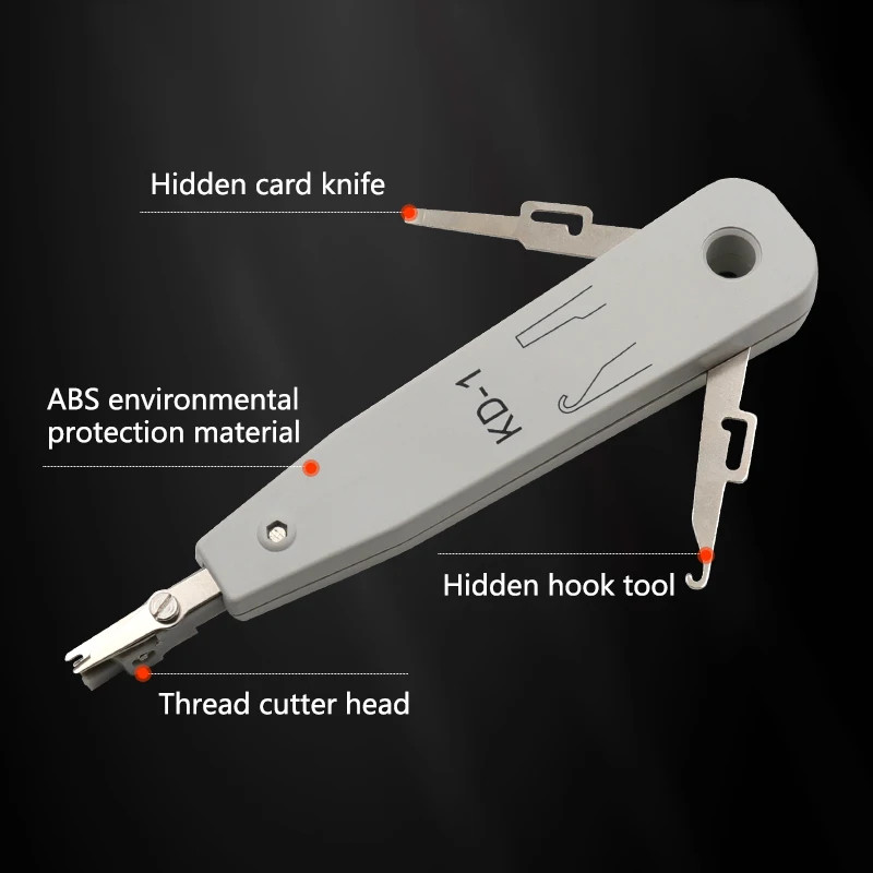 1Pcs Krone Punch Down Tool Down Impact Punch Cut Tool Multifunction ...