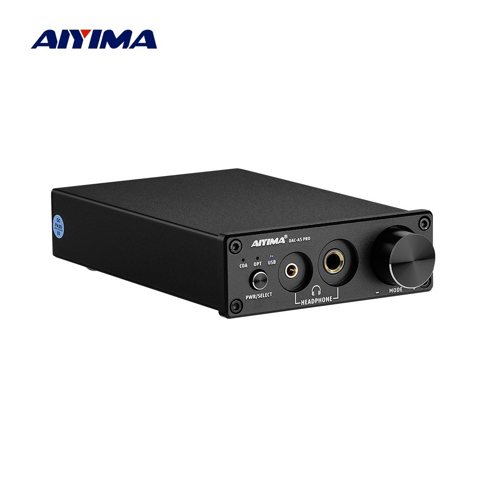 in stock AIYIMA A5 PRO Headphone Amplifier USB DAC 24BIT 192KHz HIFI Decoder Audio Interface ...