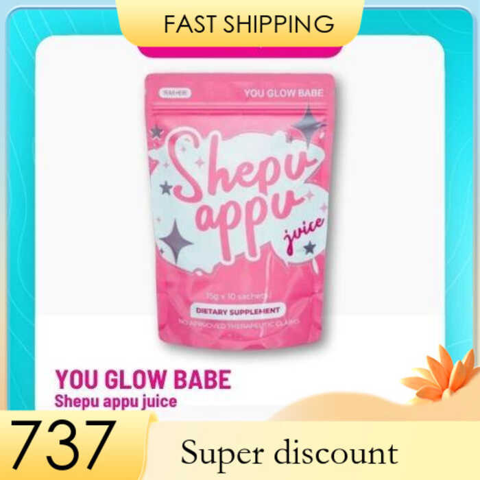 Shepu Appu Juice By You Glow Babe 15G X 10 Sachets, Whitening ...