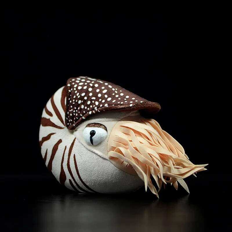 Cute 3 4B Lovely 20X18x9cm Nautilus Plush Toy Chambered Nautiloidea ...