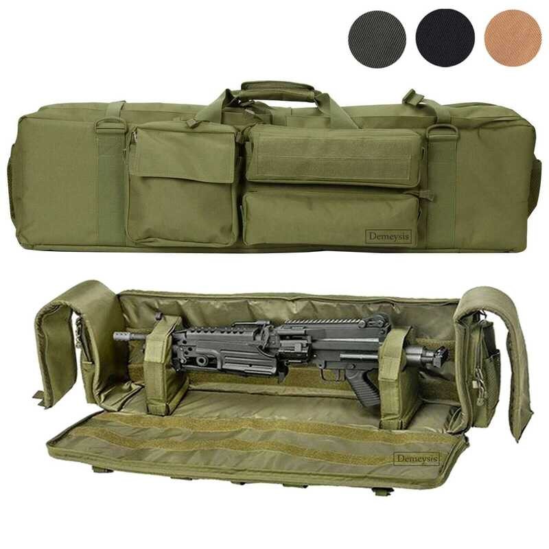 Tactical Dual Outdoor Hunting Rifle Carrying Shoulder Bag Shooting ...