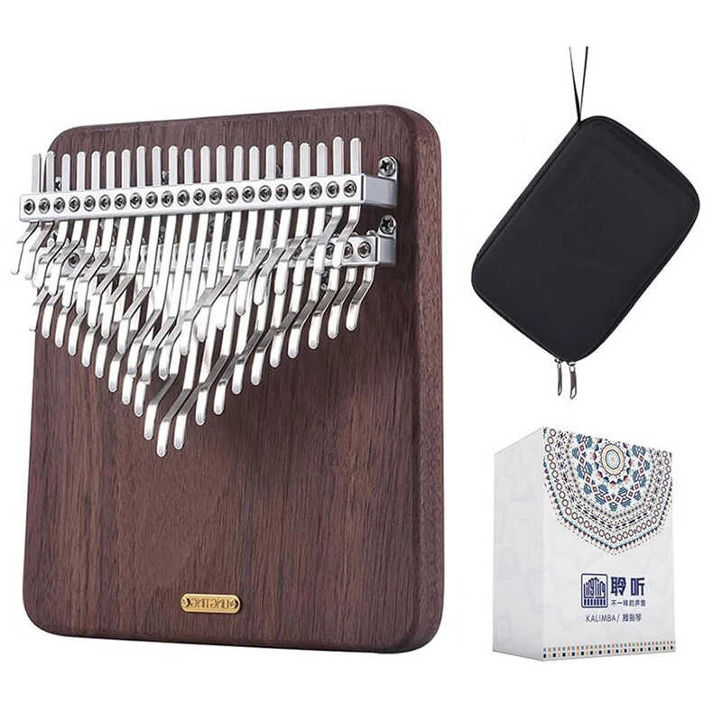 LINGTING Chromatic Kalimba 34 42 Key C Note Portable Thumb Piano ...