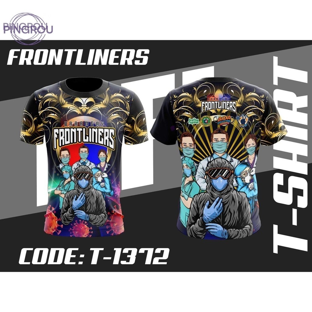 NEW DESIGNS !!! FRONTLINERS/CONTACT TRACERS FULL SUBLIMATION T-SHIRTS ...