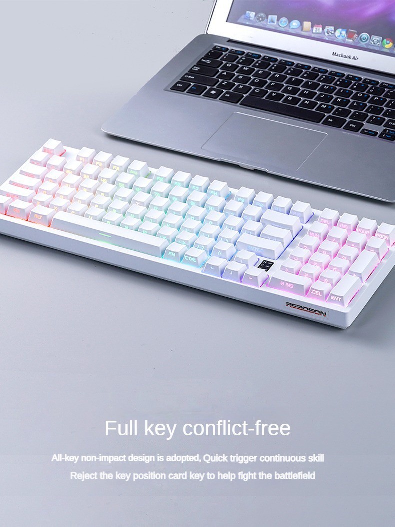 2024 Lychee Gaming HW98 Key Customized Mechanical keyboard 2.4G ...