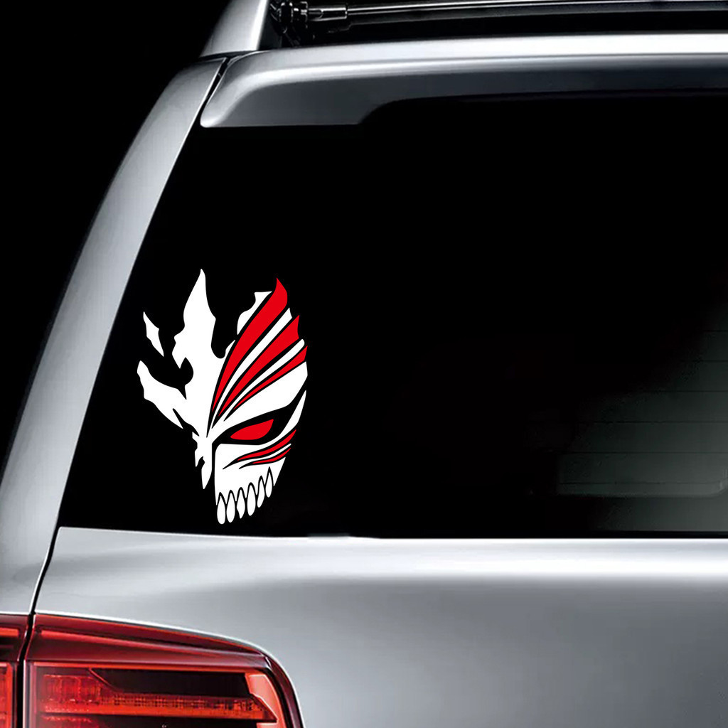 JDM Car Stickers Kurosaki Ichigo Death Mask Sticker Anime Cartoon ...