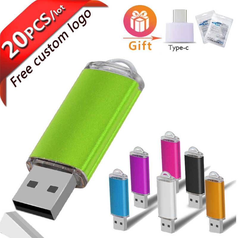 Flash 64Gb 20Pcs/Lot 32Gb 16Gb 128Gb Drive Pen Flash Drive Waterproof ...
