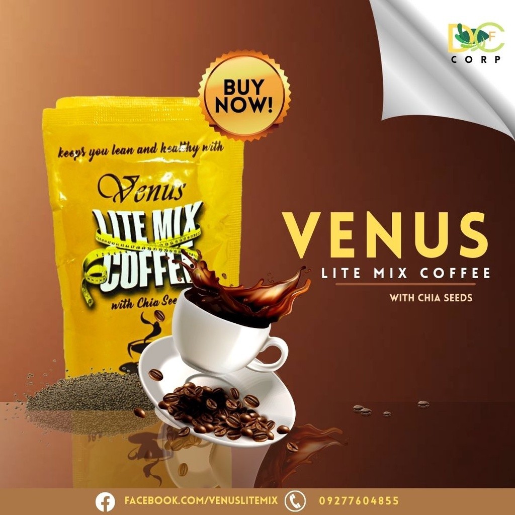 Venus Lite Mix Coffee (Slimming, Brain Booster 20 in 1Coffee Mix ...