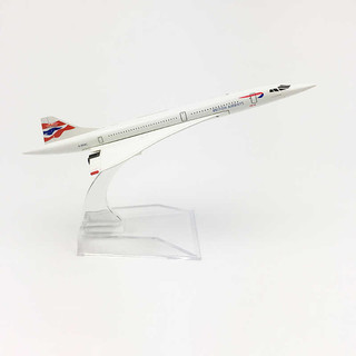 British Airways 14Cm Concorde Toy Airplane Model Simulated Passenger ...