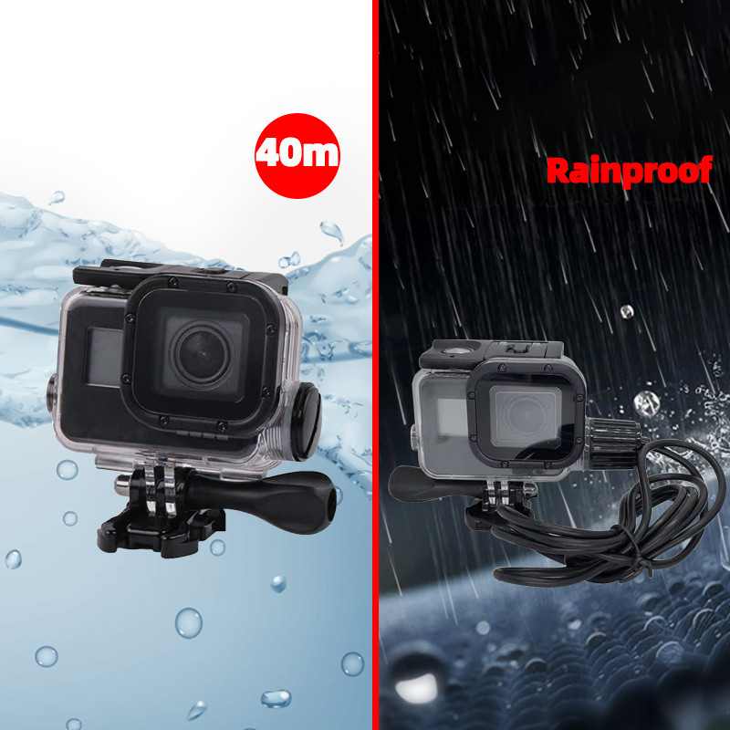 Charge Waterproof Case For Gopro Hero 5 / 6 / 7 Black Action Camera ...