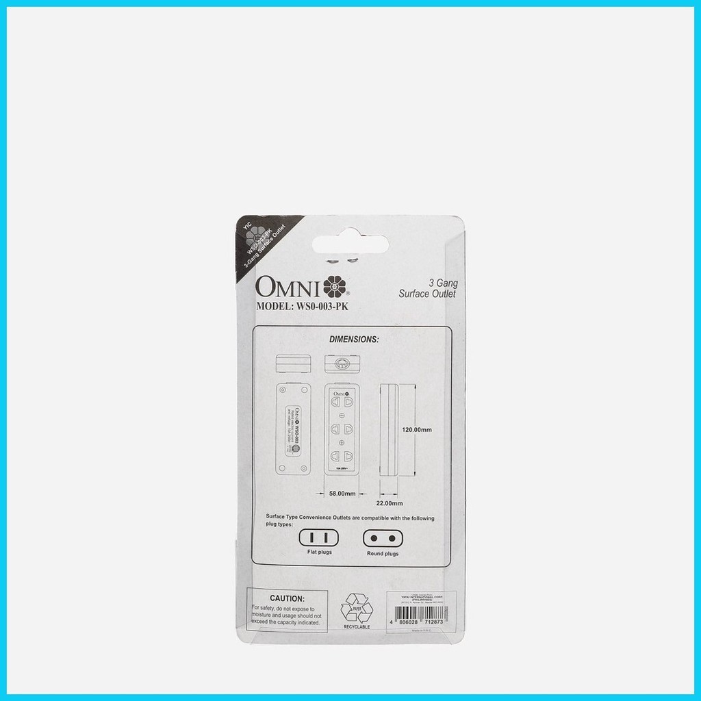 ☪ OMNI SURFACE TYPE CONV.OUTLET #WSO-003 | Shopee Philippines