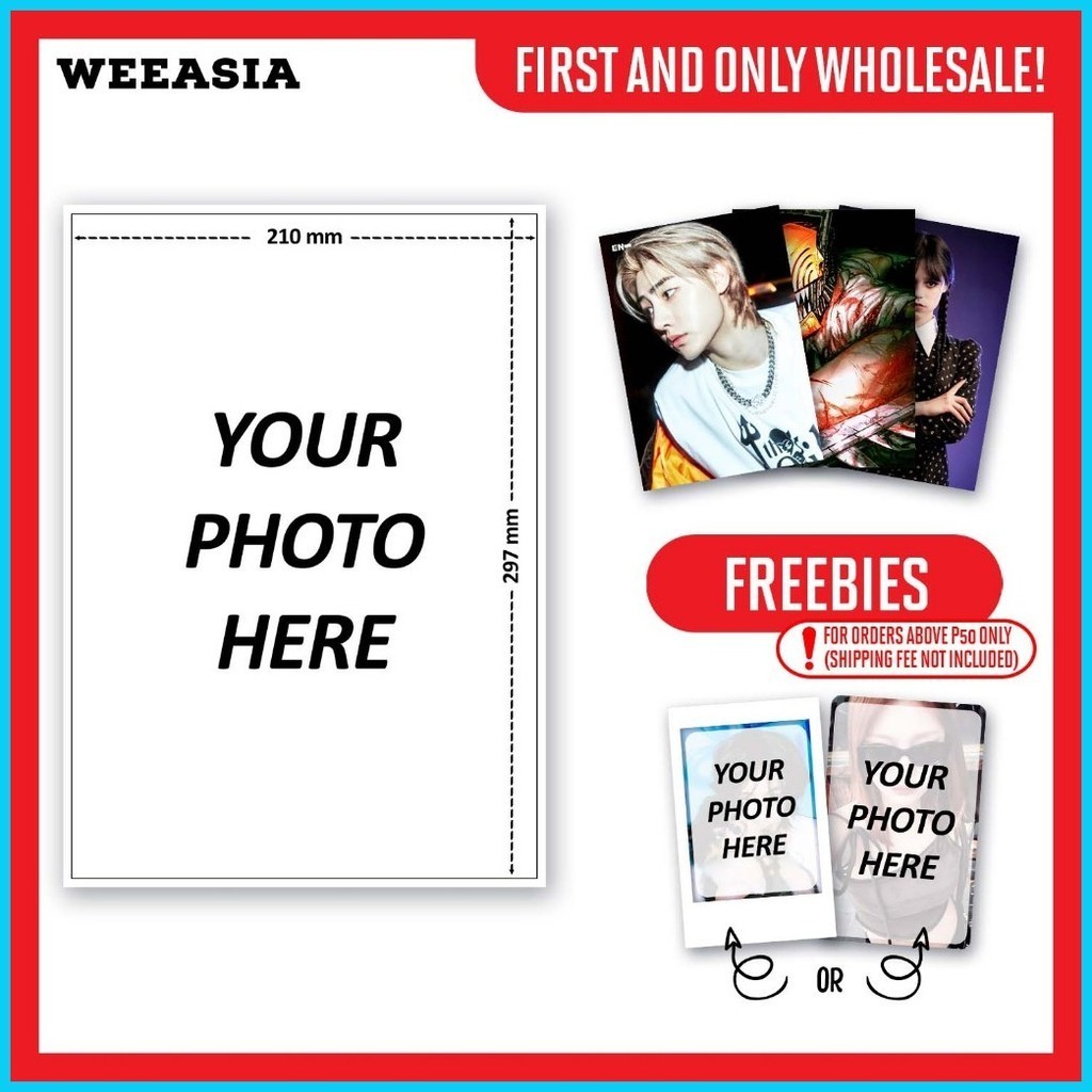 ♨ WHOLESALE : CUSTOMIZED A4 POSTERS HD Print with FREEBIES | ANIME KPOP ...