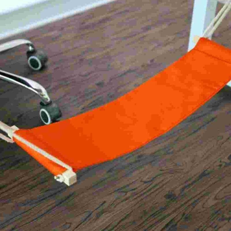 Foot Hammock Rest Under Desk Office Table Foldable Home Footrest For ...