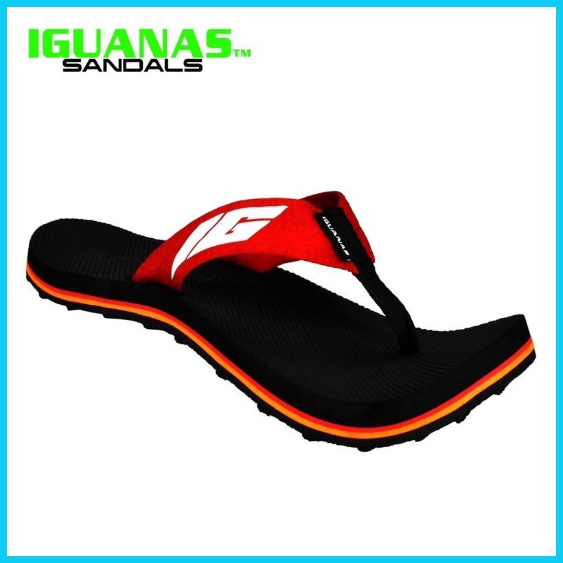 Iguanas Sandals Nikola Red Connected Strap Slipper Sandals | Shopee ...
