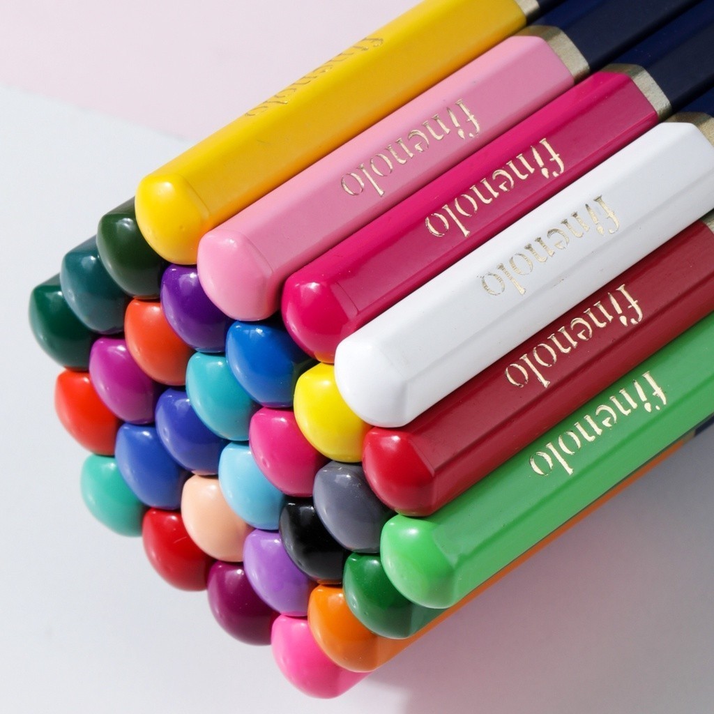 Deli 24/36/48/72 Colors Pencil Finenolo Tin Colored Lead Artist ...