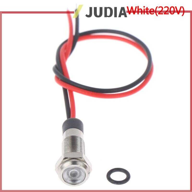 Waterproof JUDIA P67 6Mm Led Metal Warning Indicator Light 3V 5V 6V 12V ...