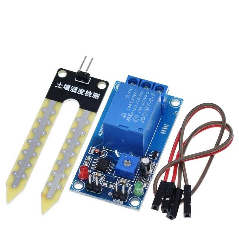 5V12V electromagnetic relay module soil moisture sensor | Shopee ...
