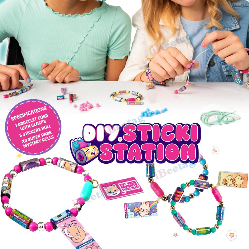 STICKI Rolls Sticki Bands - Wearable & Shareable Sticker Bracelet ...