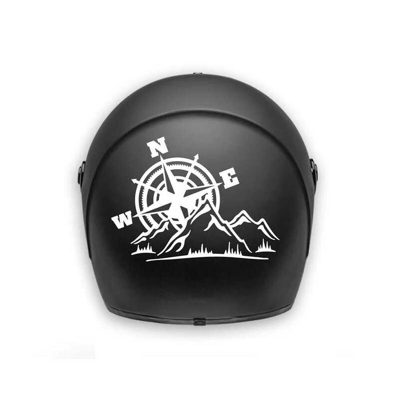 Decal Motorcycle Compass Vinyl Sticker For Motor Helmet Decal Decor ...