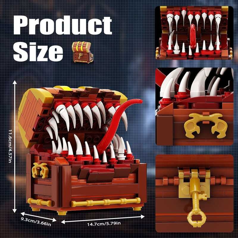 Game ★ Creative Box Monster Block Compatible With LEGO Box Monster ...