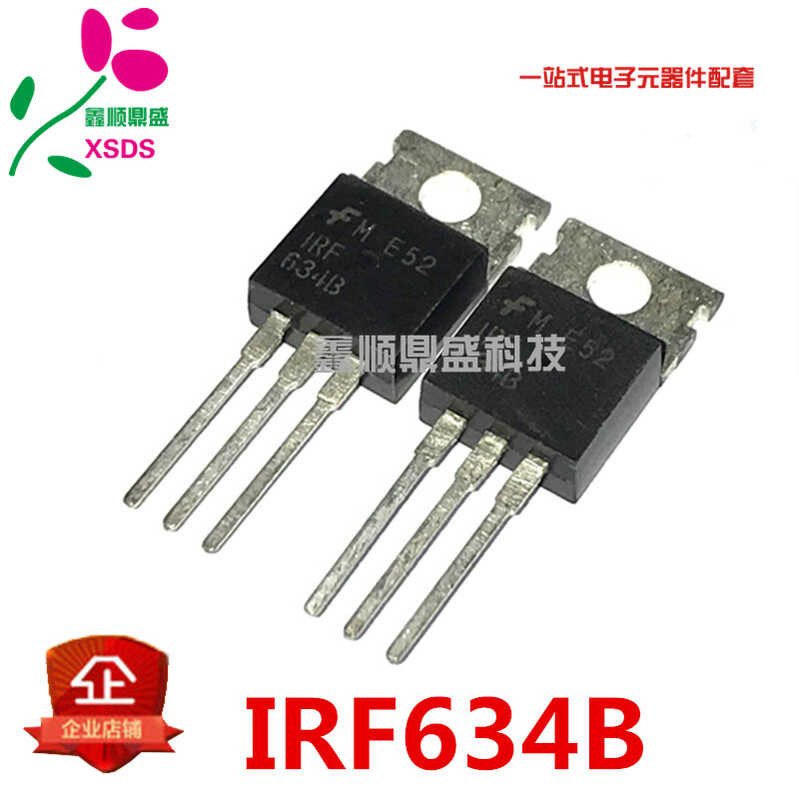 The new IRF634 IRF634B N-channel field-effect transistor 250V/8A TO-220 can directly | Shopee ...