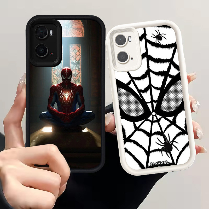 Casing for OPPO A57e A36 A57s A76 A57 Silicone Case H-62 Spider-man ...