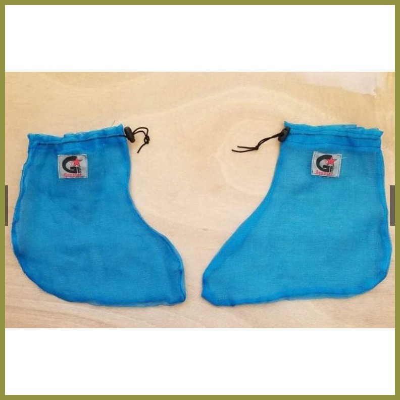 ∈ Kulambo Socks Shoes easy adjustable cord lock Mosquito net Foot cover ...