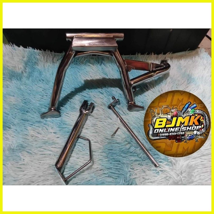 STAINLESS CENTER STAND SIDE STAND FREE EHE ( HONDA AIRBLADE ) | Shopee ...