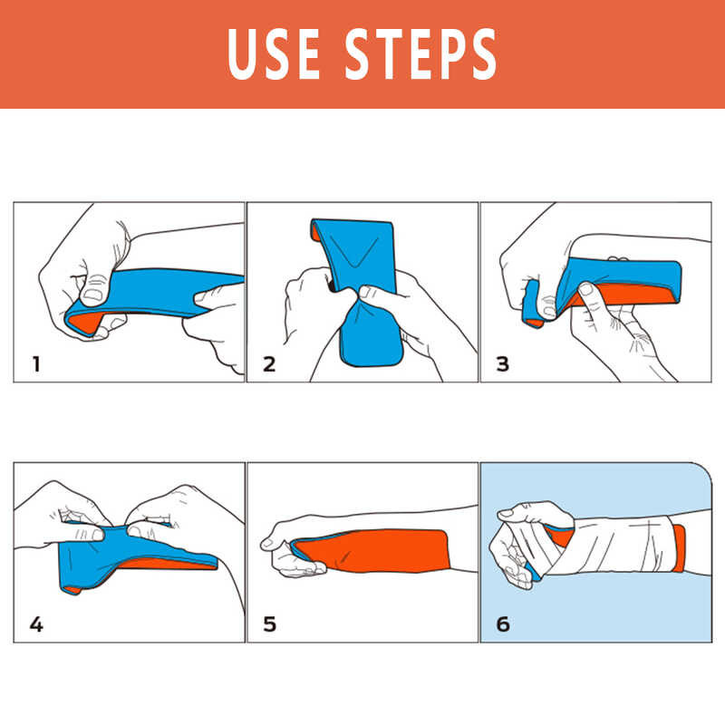 LY First Aid Universal Aluminum Splint Roll Survival Polymer For ...