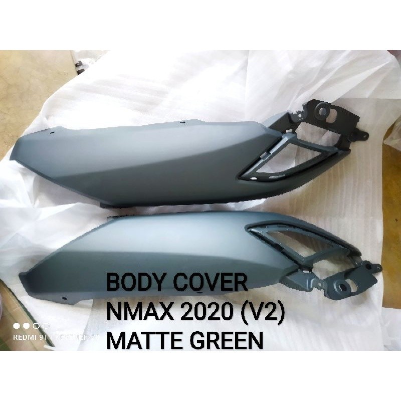 ۩ NMAX 2020 BODY COVER (MATTE GREEN) SOLD AS SET | Shopee Philippines