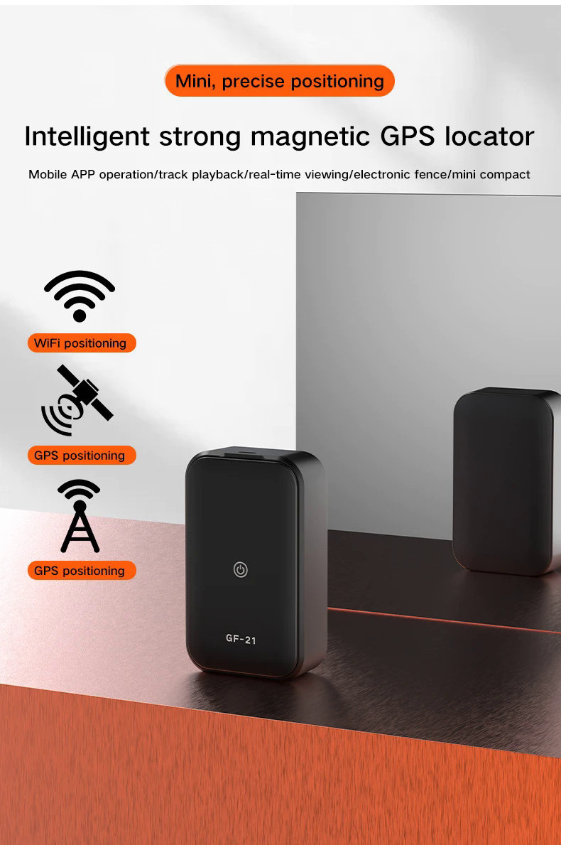 GF21 GPS Tracker Precise Positioning Mini Car Tracker Universal Bike ...
