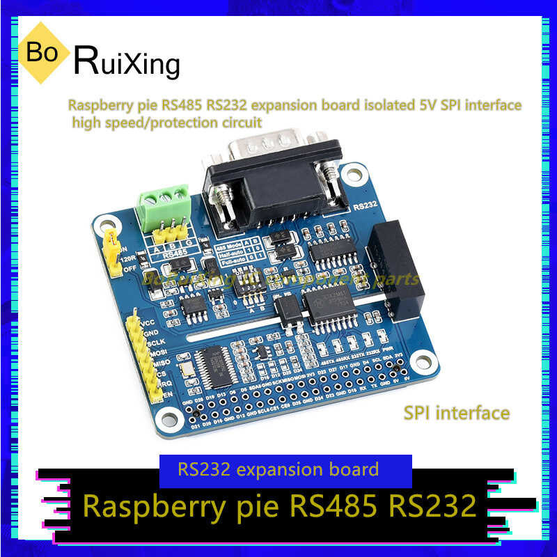 Raspberry 1Pcs/Lot Rs485-Rs232-Hat Pi Rs485 Rs232 Expansion Board ...