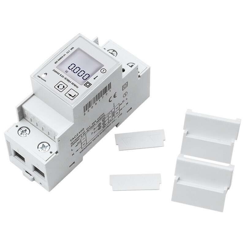 Modbus 230V Singe Phase Multifunction Energy With Pulse Output,V A W ...