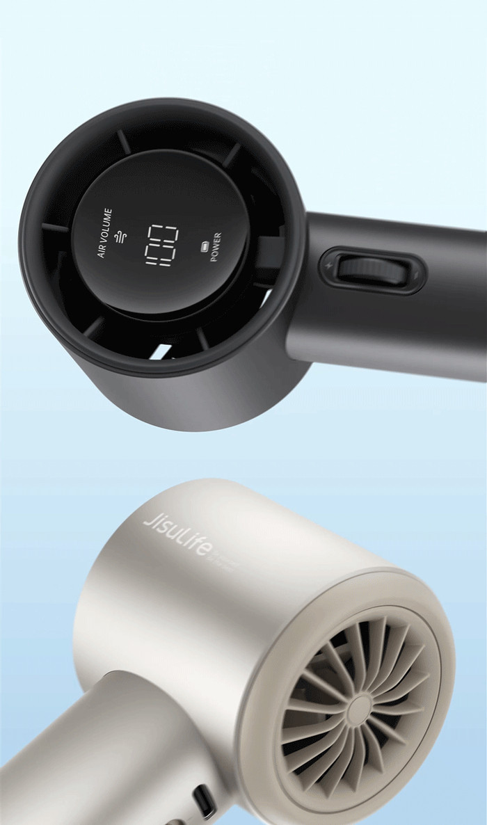 Five Levels Adjustable/Silent Jisu Turbo High Speed Handheld Fan ...