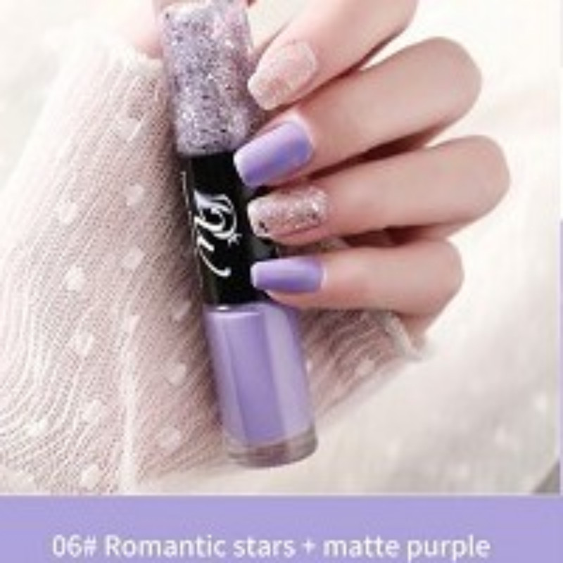 ๑ YS_DW - 2in1 Crystal Nail Polish (6ml) | Shopee Philippines