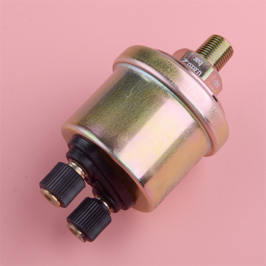 0-5 Bar Mechanical Oil Pressure Sensor with Alarm Boat Car NPT 1/8 | Shopee Philippines