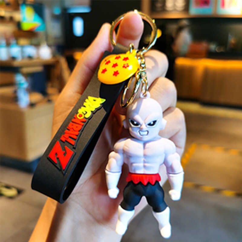 0 Dragon Ball Keychain PVC Cartoon Anime Figure Trunks Son Goku Piccolo ...