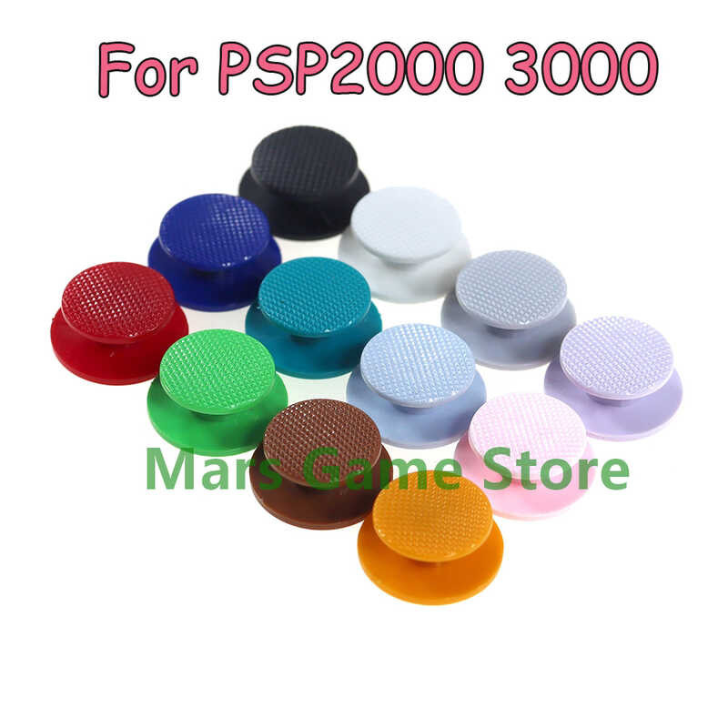 Colorful 100Pcs Replacement 3D Analog Joystick Button Cover Cap For ...