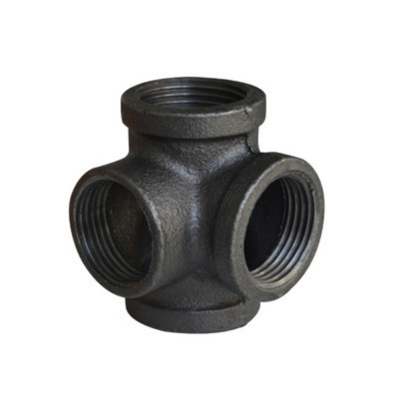 Antique Style Black self colour malleable iron pipe fittings connectors ...