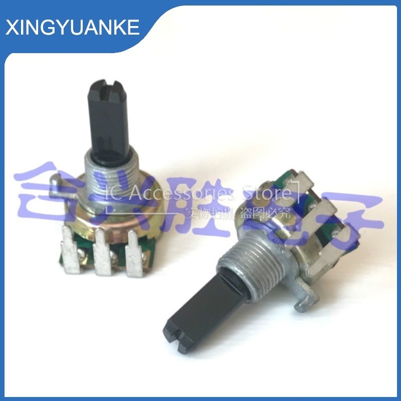 1Pcs/Lot EC16 Rotary Encoder 16 Positioning 4 Pulses 3Pin Digital ...