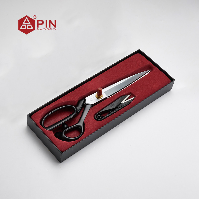 PIN High-End Stainless Steel Black Dressmaking Scissors 31cm/12.2inch ...