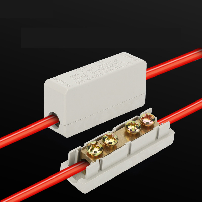 Type I connector Terminal block Conductor butt joint Electrical ...