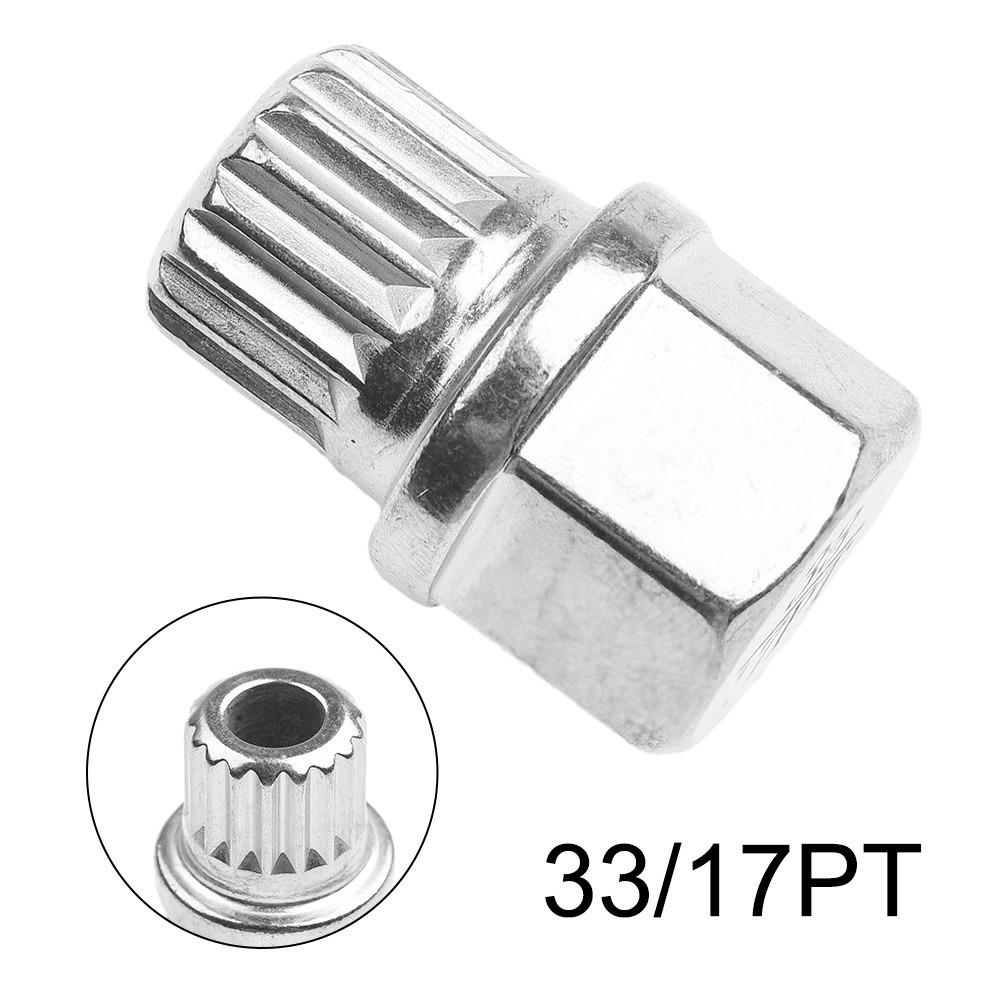 [SMT] 33/17PT Hollow Car Anti Theft Wheel Lock Lug Nut Screw Removal ...