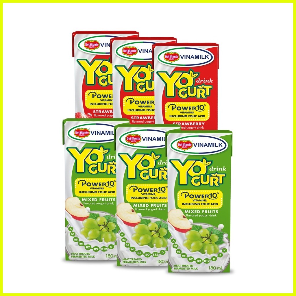 DEL MONTE YOGURT DRINK® VINAMILK Flavor with Power 10® Nutrients for ...