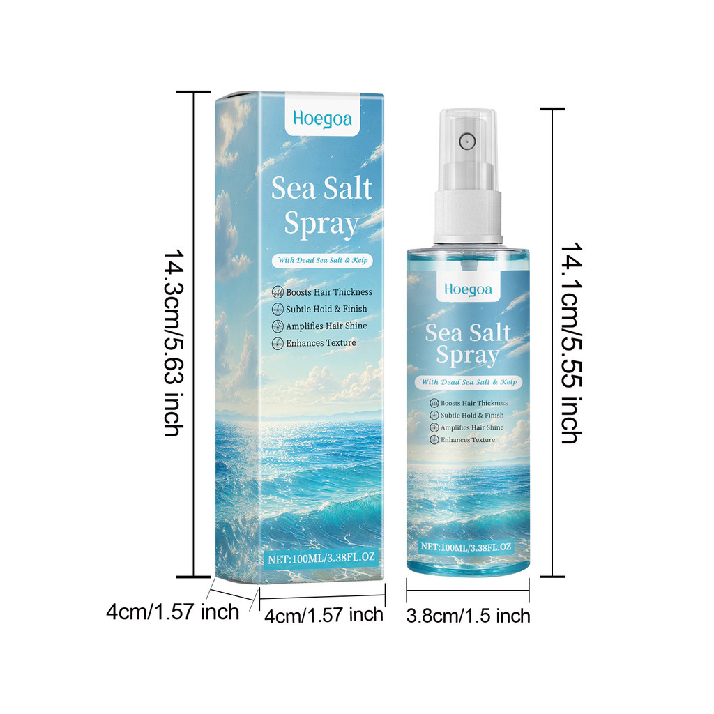 Sea Salt Texturizing Spray – 100ML Curl Defining & Long-Lasting Hold ...