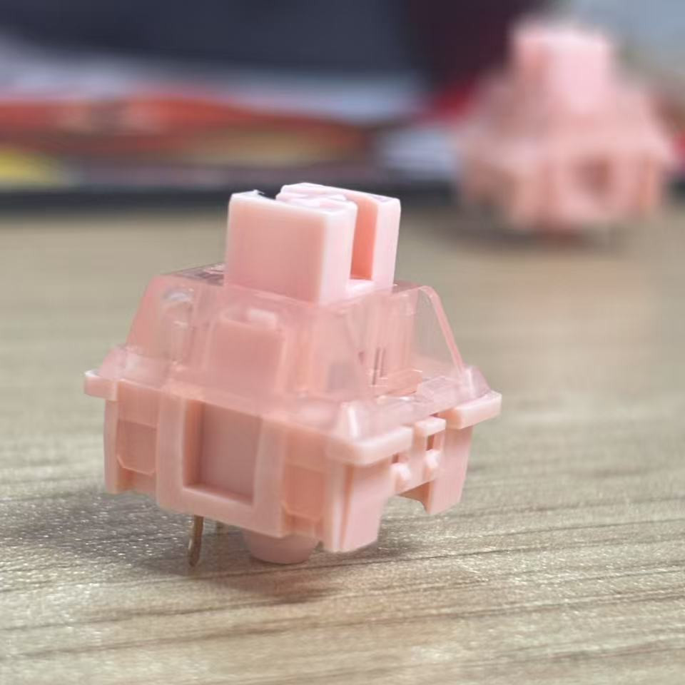 AKKO Sakura Pink Switch 3pin Linear 10pcs Hot Swappable Mechanical ...