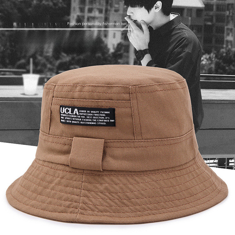 Summer Cotton Double-Sided Wearable Sun Hat Outdoor Fisherman Hat ...
