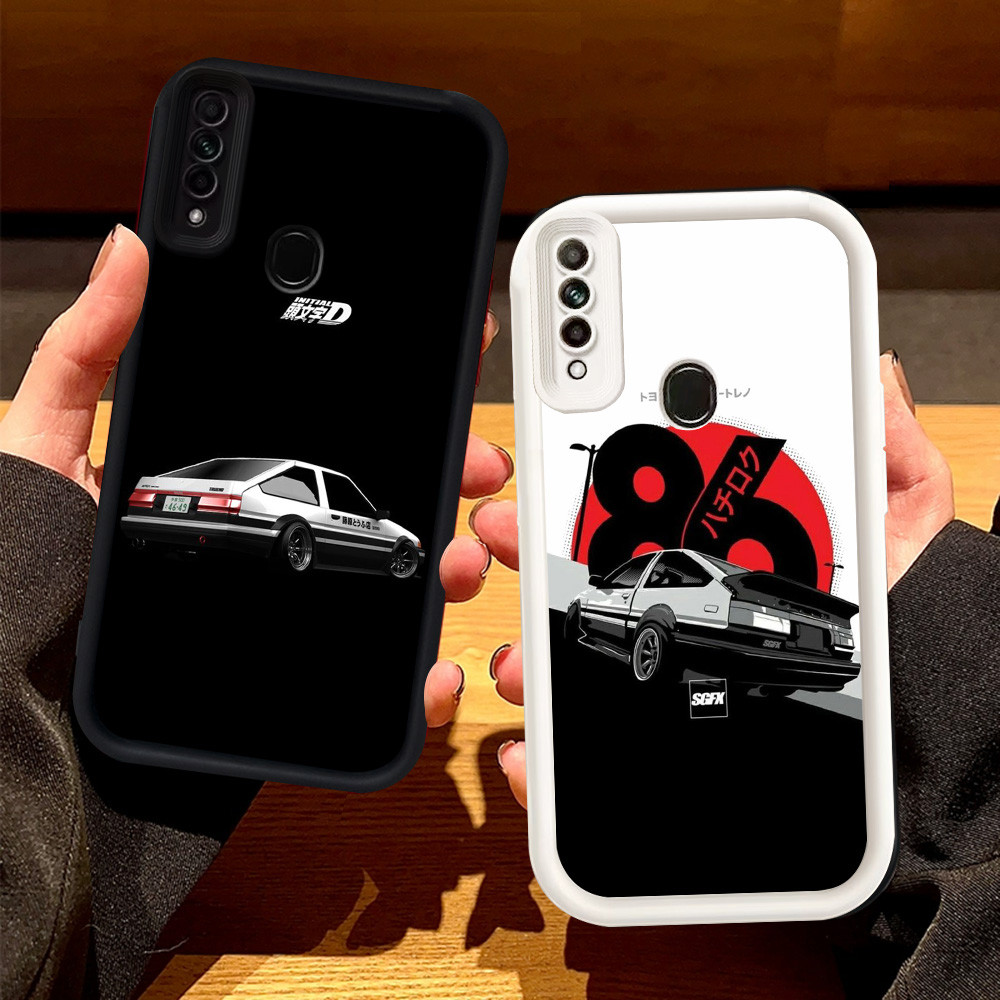 Casing for OPPO Reno 3 F15 A31 A91 Silicone Case H-43 INITIAL D AE86 ...
